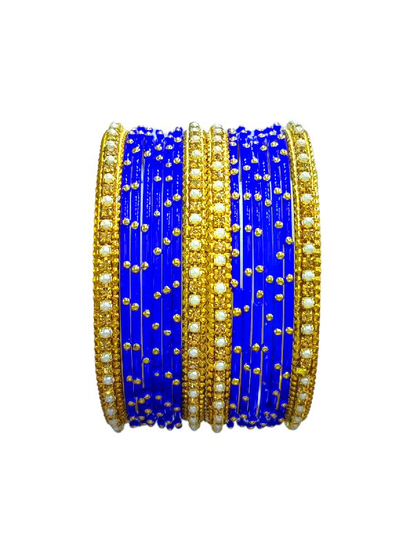 Vyoma handcrafted enamelled 12 colours 18 bangles set for women and ...