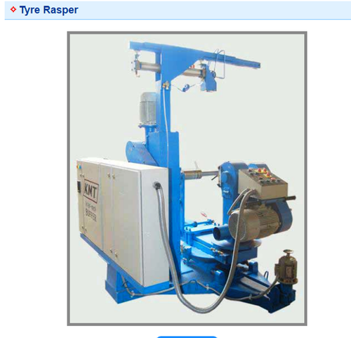 Tyre Rasper at best price in Jind Haryana from Kmt Retreading ...