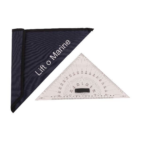 Navigation Protractor Triangle with Divider, for Survey Drawing ...