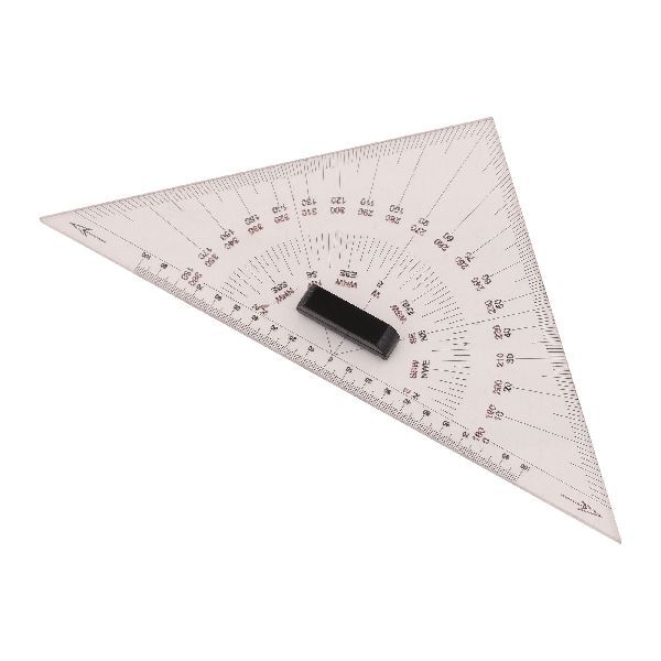 Navigation Protractor Triangle with Divider, for Survey Drawing ...