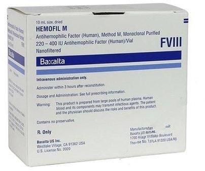 Hemofil M 250 IU Injection at best price in Palakkad Kerala from Akash ...