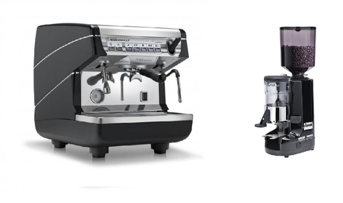 Semi Automatic Nuova Simonelli Coffee Machine With Grinder, Voltage ...
