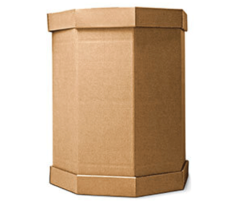 Craft Paper Octabin Corrugated Packaging, Feature : Eco Friendly, Heavy ...