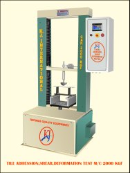 Tile Adhesion Testing Machine at best price in Ahmedabad Gujarat from K ...