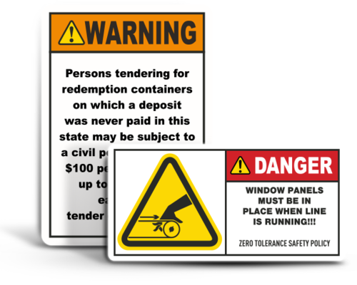 Warning Labels, INR 100 / Piece by Navkar Safety And Services from ...