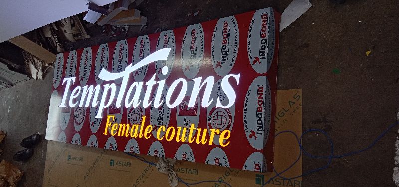 Glow Sign Board, Bulb Type : LED at Best Price in delhi - ID: 6456105 ...