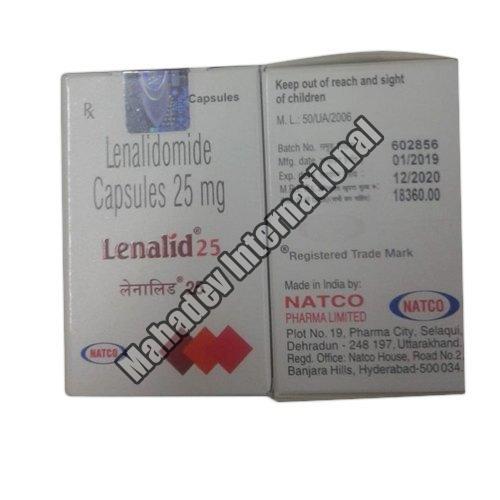 Lenalid-25 Capsules, INR 13,000 / by Mahadev International Delhi | ID ...