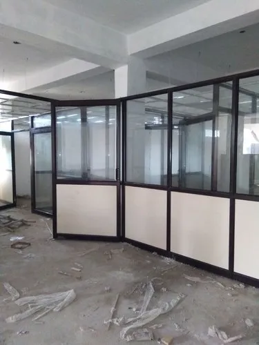 Aluminium Glass Partition by Satguru Glass And Aluminium Works from Gurgaon | ID - 6494096