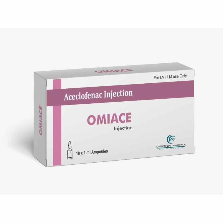Aceclofenac Injection at Best Price in Surat | Omicron Pharma