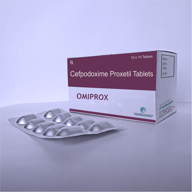 Cefpodoxime Proxetil Tablets - Omicron Pharma, Surat, Gujarat