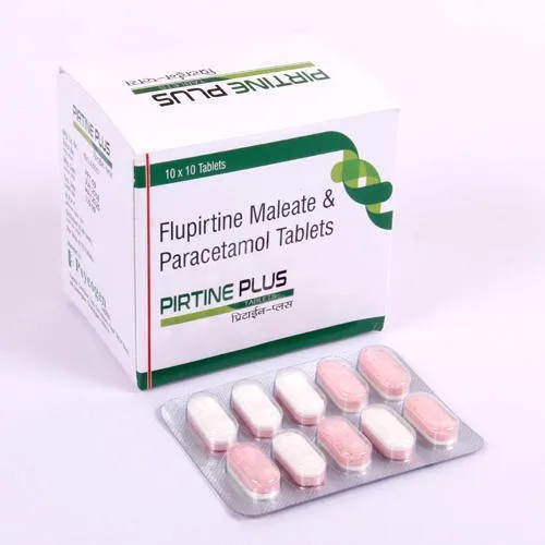 Flupirtine Maleate Capsules, Form : Tablet, Packaging Size : 10 x 10 at ...