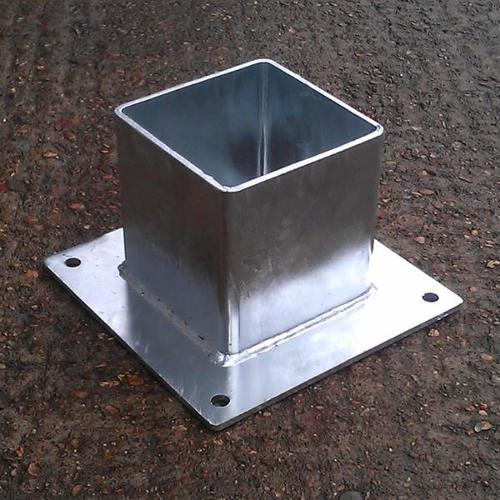 Metal Post Base Plate, INR 150 / Piece by ANAND BOLTS from Ludhiana ...