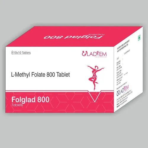 L Methyl Folate 800 Tablet at Rs 120 / in Mohali | Gladfem (A division ...