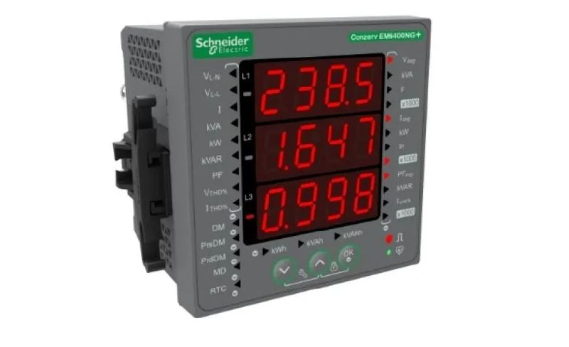 Schneider Energy Meter, Voltage : 230V - Metalink Engineers
