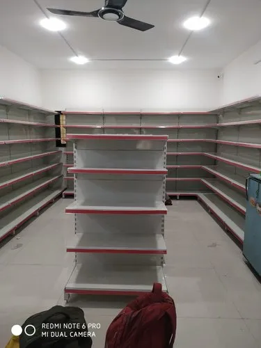 Mild Steel Wall Unit Rack, Color : Ivory - Vision Display Private ...