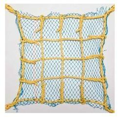 Polypropylene Safety Net, Color : Yelow blue - Sanket Safety Equipments ...