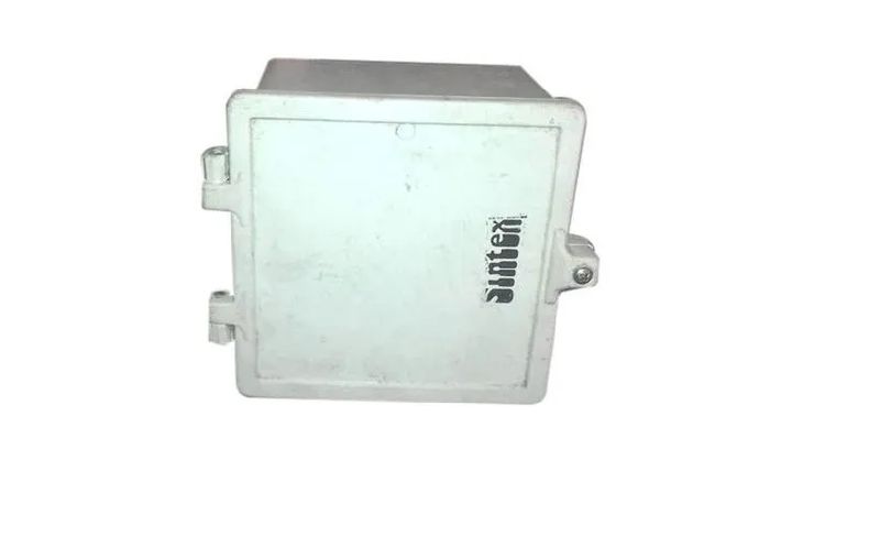 Rectangular Poly Carbonate Electrical junction box, Color : White at ...