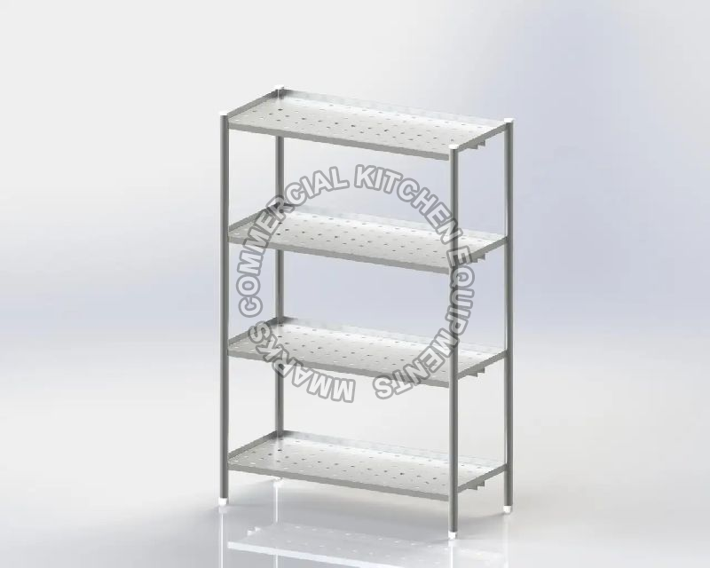 Steel Perforated Storage Rack, Feature : High Quality, Size ...