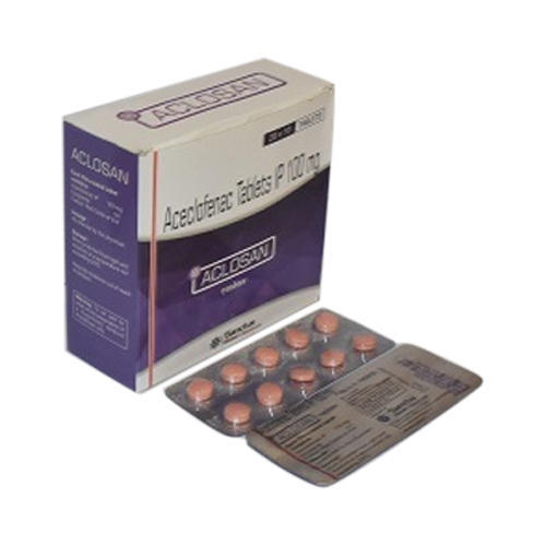 Aceclofenac Tablet at best price INR 680 / Box in Chandigarh Chandigarh ...