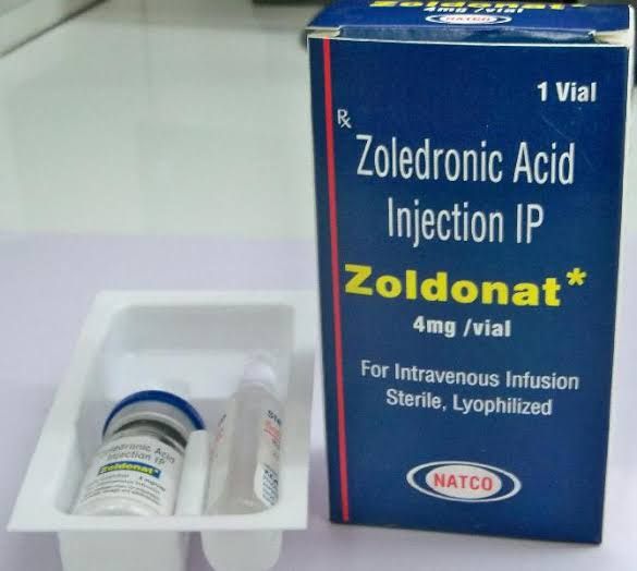 Zoldonat Zoledronic Acid 4mg Injection at Rs 2200 in delhi - ID: 6472764