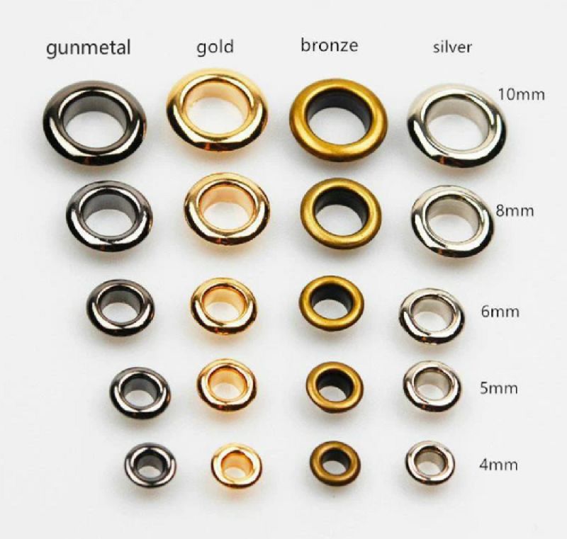 Eyelets For Curtain, Shoes, File Folder Etc., Material : Copper ...