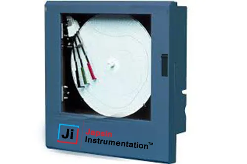 Temperature Circular Chart Recorder, Dimensions : 14" X 17" X 5 Inches ...