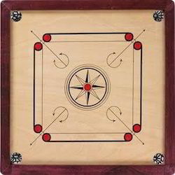Brown Wooden Carrom Board - Rajwati Enterprises, Meerut, Uttar Pradesh