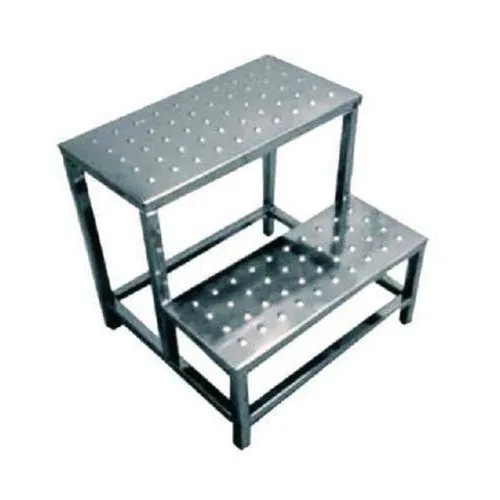 Stainless Steel Two Step Ladder at Rs 4,900 / Piece in Mumbai | B ...