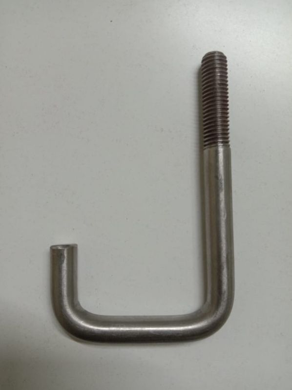 Coated Polished Stainless Steel L Hook, Size : Customised, Color ...