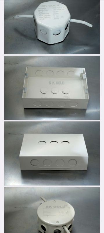 Rectangular Coated Mild Steel modular box, for Electronics Use, Size ...