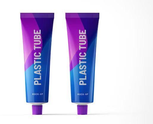 Hdpe Glossy Finish Cosmetic Tube, for Packaging Industry, Shape ...