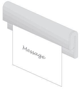 Arris Sign Systems - Supplier of Courier Message Strip & Wall Signs