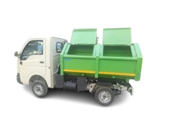 Fuel Closed Body Garbage Tipper, for Constructional, Industrial at Best ...