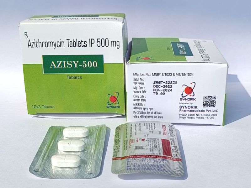 Azisy-500 Tablets, Composition : Azithromycin at Rs 200 in Chandauli ...