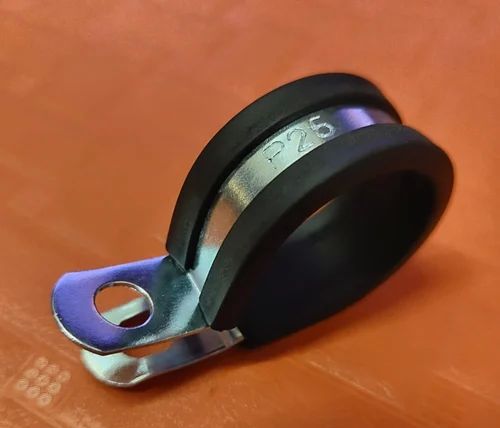 Rubber Stainless Steel P Clips For Construction, Gas Industry, Oil ...