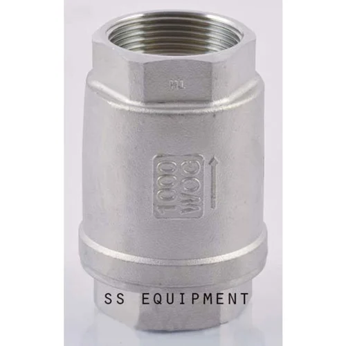 SS Vertical Check Valve - SS Equipment