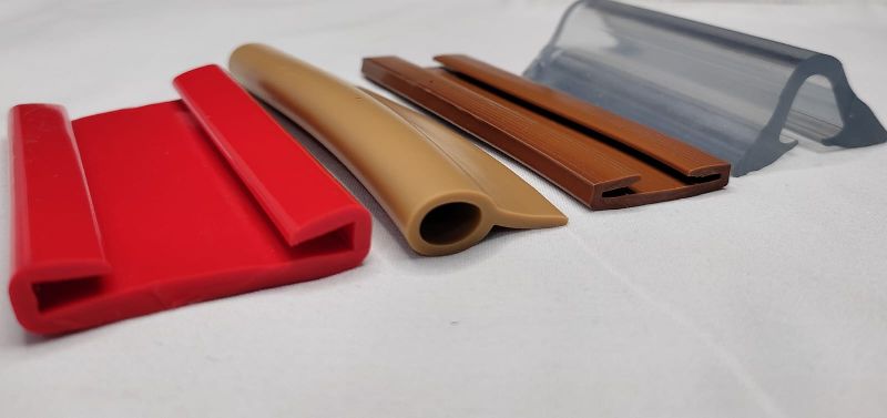 Multicolor All Shape Flexible PVC Profile, for Industrial, Size : 80 ...