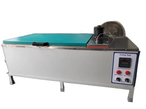 Blue and White Digital Curing Tank - Mark Instruments, Ahmedabad