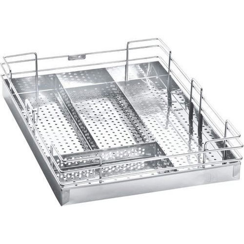 Stainless Steel Modular Kitchen Basket - Surya Lifestyles Interiors ...