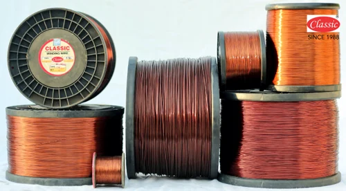 Enamelled Aluminium Winding Wire, Conductor Type : Solid - Classic Wire ...