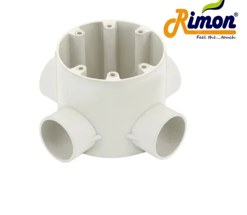 White PVC Deep Junction Box - A-One Polyplast, Rajkot, Gujarat