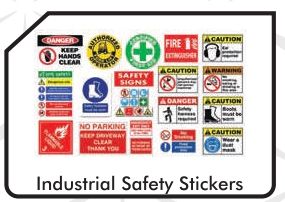 Safety Sticker Offset Printing Services - Creative Packaging ...