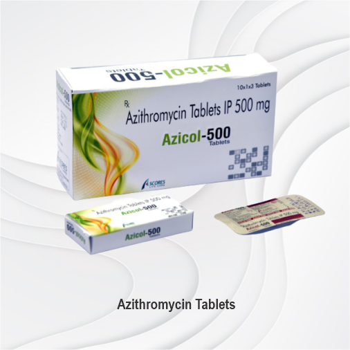 Azithromycin 500mg Tablets at Rs 200 / Box in Panchkula | Amster Pharmacrit