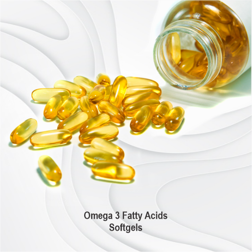Omega 3 Softgel Capsules, Grade Standard : Pharm Grade - Amster ...
