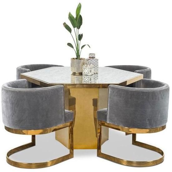 Hexagon Dining Table Set, Application : Home - SKF Decor, Delhi, Delhi