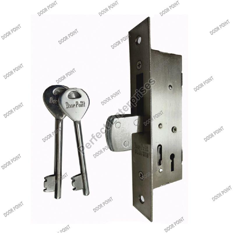 Rectangular Aluminium Polished Aluminum Sliding Door Lock, Size ...