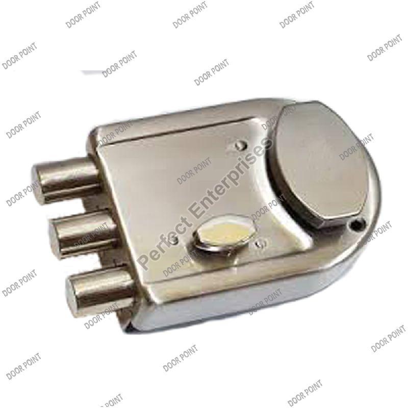 Rectangular Stainless Steel Tri Bolt Door Lock, Certification : ISI ...