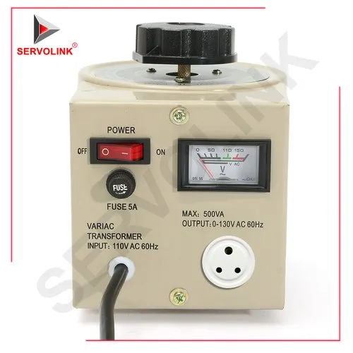 Single Phase Variac Transformer - R.D Electric Works ( Servolink ...