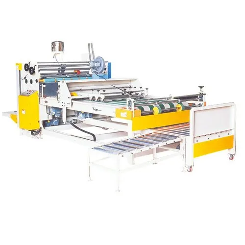 Semi Auto Folder Gluer Machine, Power : 2.5 KW - Supercut Engineers ...