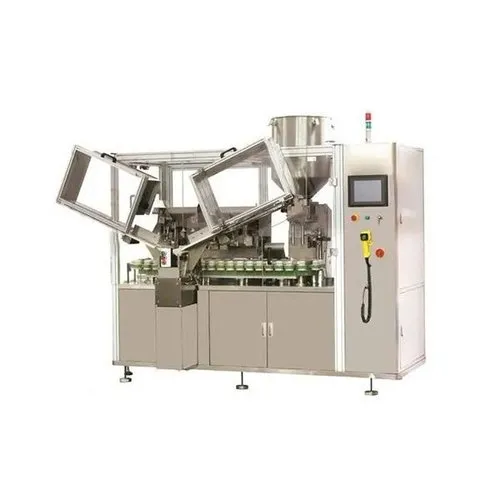 Linear Tube Filling Machine, Driven Type : Electric - Pharma Chem ...
